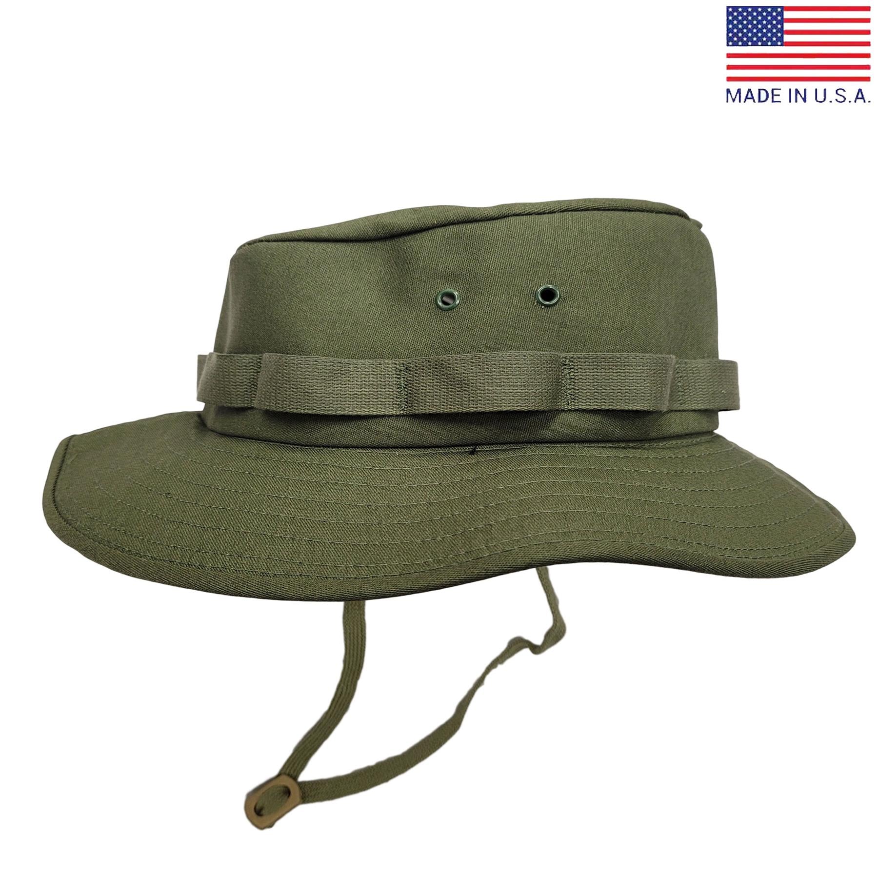 Original US Army Bush Hat Combat Tactical Boonie Olive – Army & Outdoors