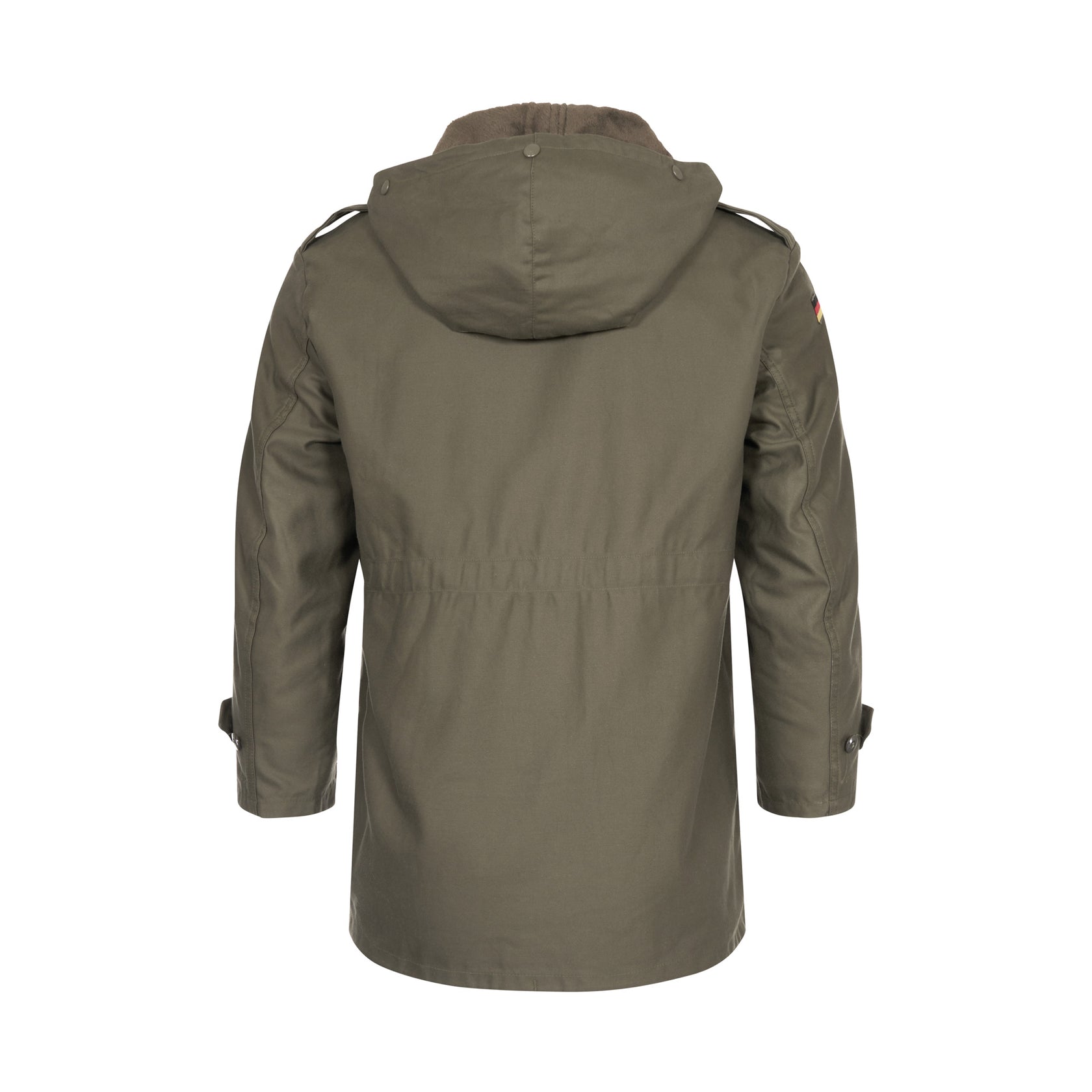 Original German Army Parka Military Bundeswehr Long Coat with Liner Ol ...